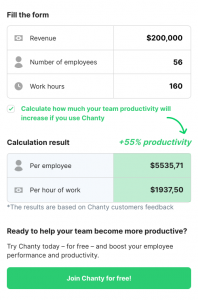 Labor Productivity Calculator: How to Measure Employee Performance | Chanty